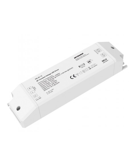 12V 40W RF Dimmable LED DRIVER/Power Supply - Single Color - PB-40-12